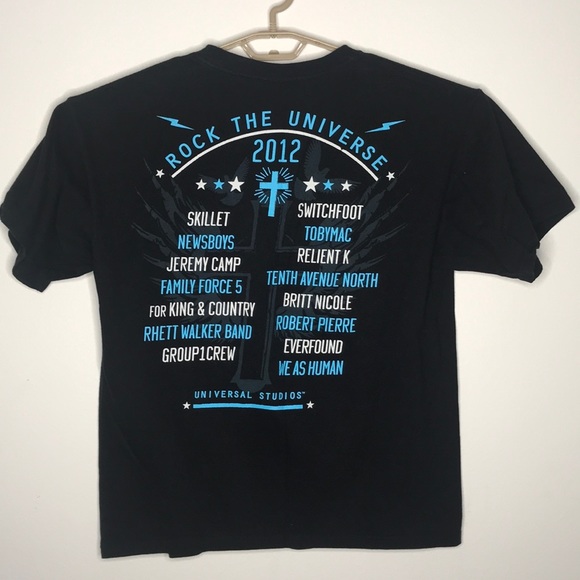 Universal Studio | Shirts | Universal Studios Rock The Universe 22 ...